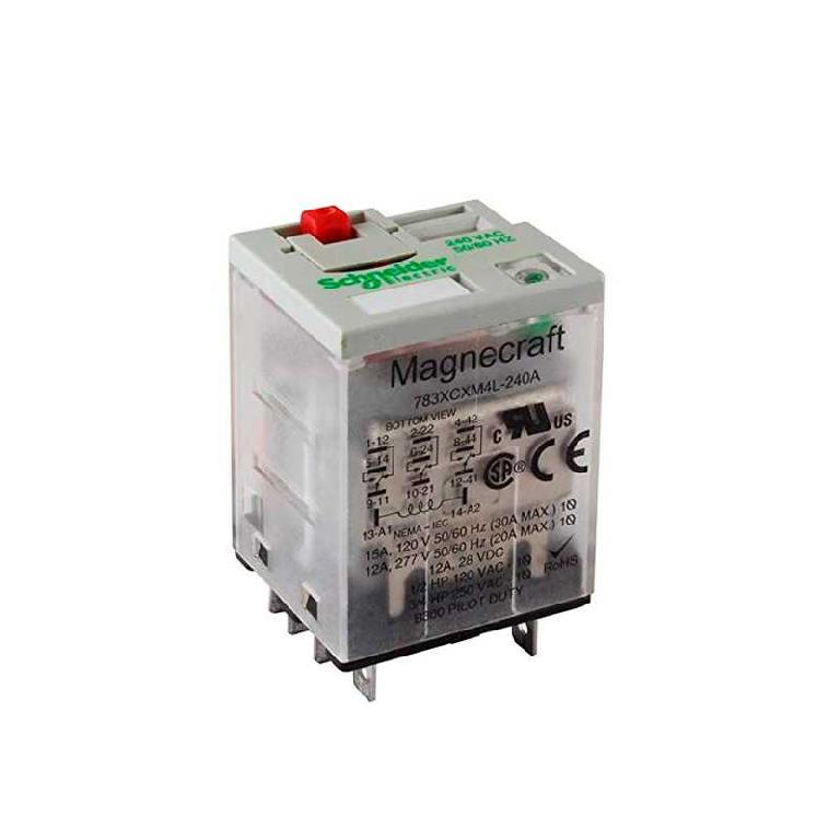 Relé de contacto 3PDT, de 15 Amp. 120 VCA – ELICROM