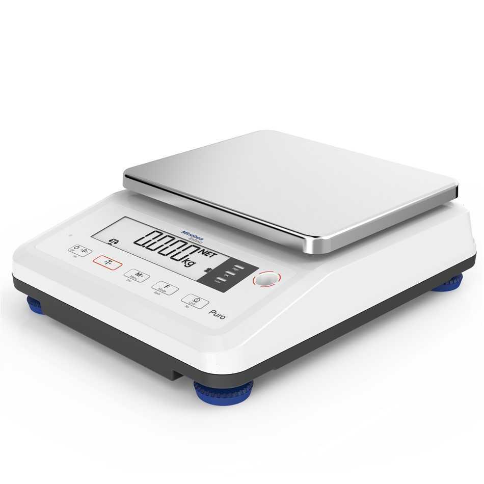 Balanza de precisión 30×0.001 kg, 21×18 cm, con USB – ELICROM